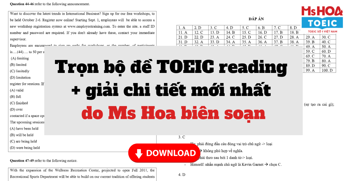 Anh ngữ Ms Hoa